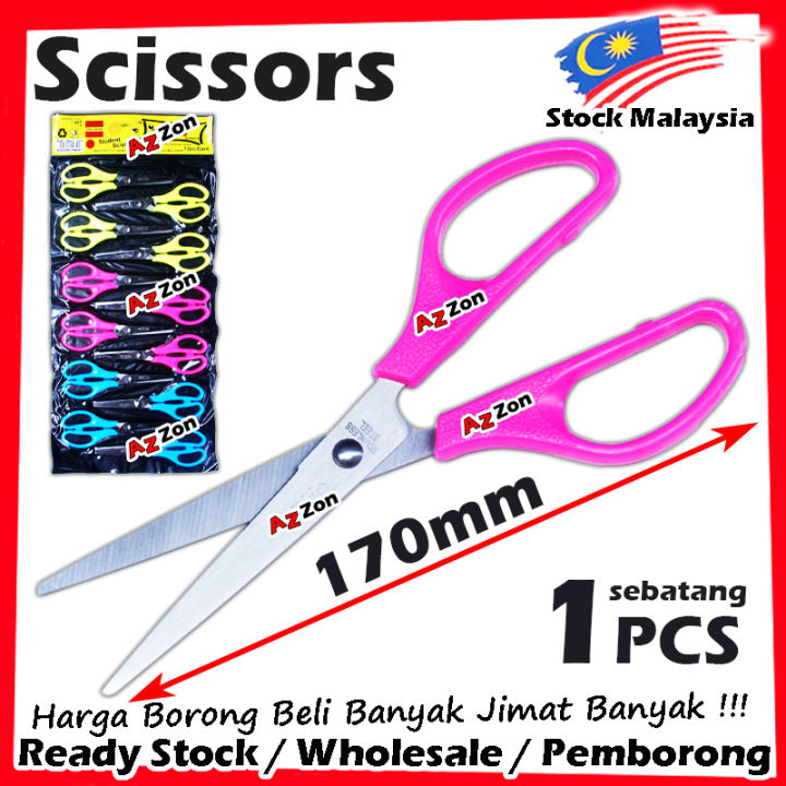 Student Scissors Gunting Sekolah Stainless Steel Scissors Art Small ...