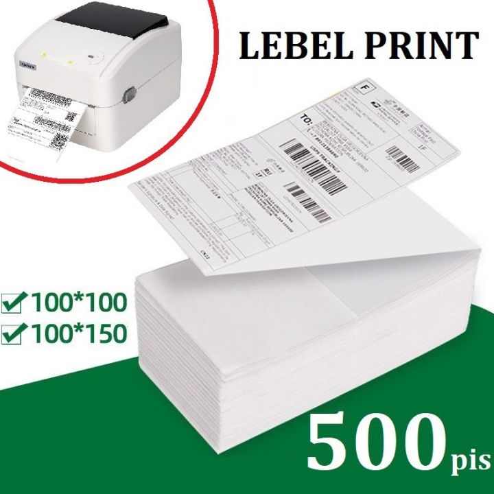 kertas label / Kertas Print RESI JOB Thermal Tempel 100x150mm dan ...