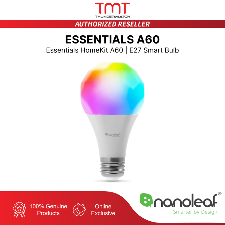 Nanoleaf Essentials Smart A60 Bulb | Lazada