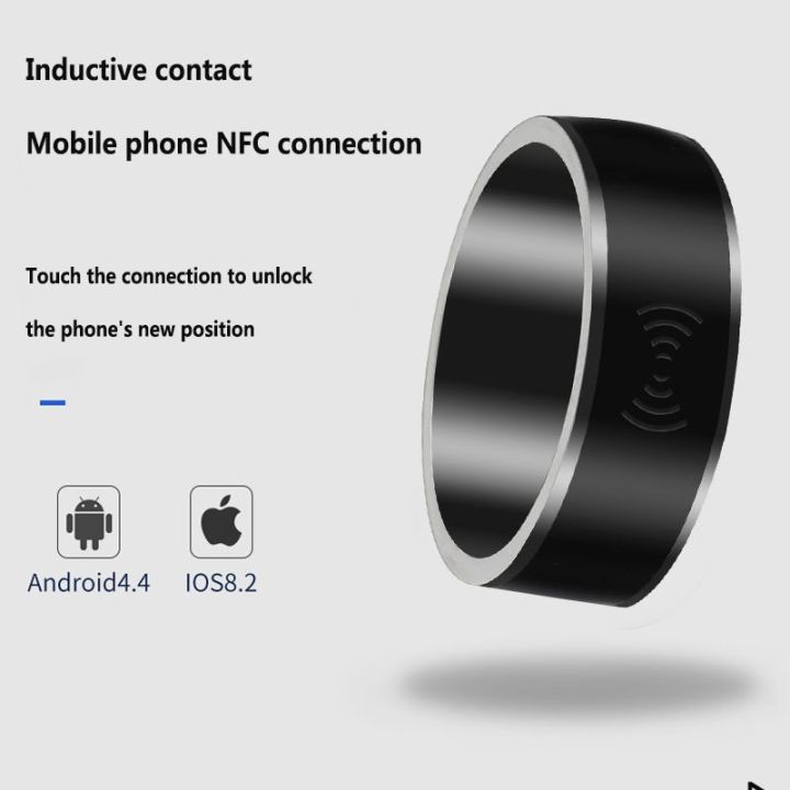 NEW Lenovo NFC Smart Ring Electronic Bluetooth Ring Solar Ring IC/ID ...