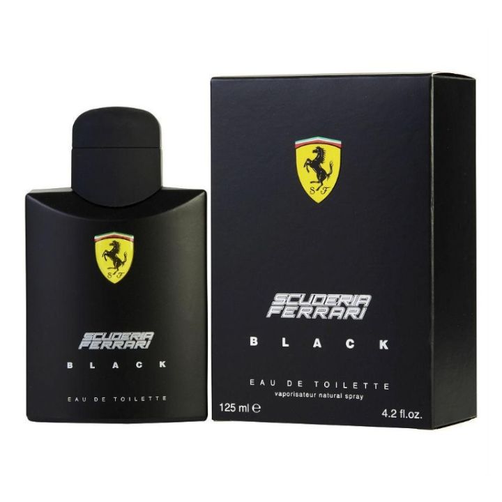 Ferrari_Scuderia Black EDT Parfum For Men 125Ml | Lazada