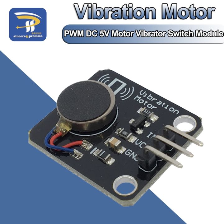 PWM Vibration Motor Switch Toy Sensor Module DC 5V Mobile Phone Vibrator For Arduino UNO ...