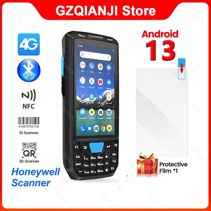 PDA Android handheld terminal Honeywell barcode scanner 1d laser 2d QR ...