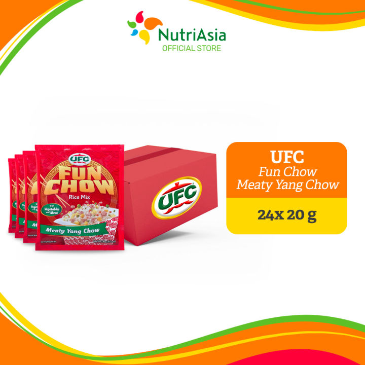 UFC Fun Chow Rice Mix Meaty Yang Chow 20g Bundle of 24 | Lazada PH
