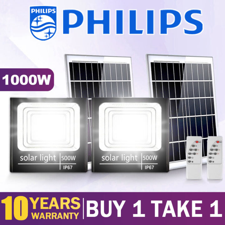 Solar Light 1000W Original Outdoor Lighting BUY 1 TAKE 1 Waterproof ...