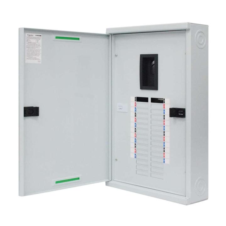 Schneider ตู้โหลดเซนเตอร์ Load Center 24 ช่อง 100A QO3-100EZ24G/SN ชไน ...