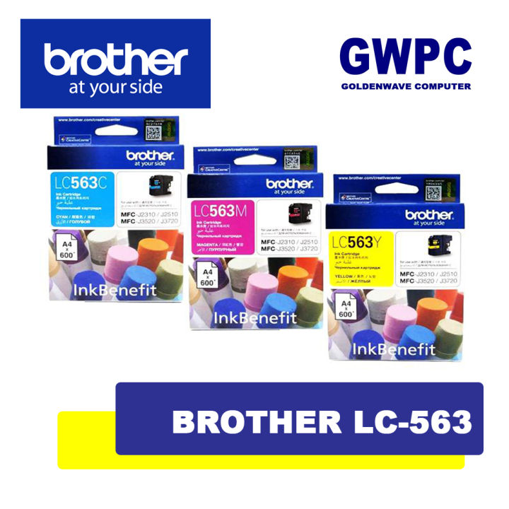 Brother LC-563 Genuine Ink Cartridge LC563 LC 563 | Lazada PH
