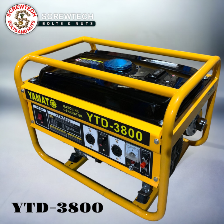 YAMATO Gasoline Generator Gen Set YMT-3800 Manual Start | Lazada PH