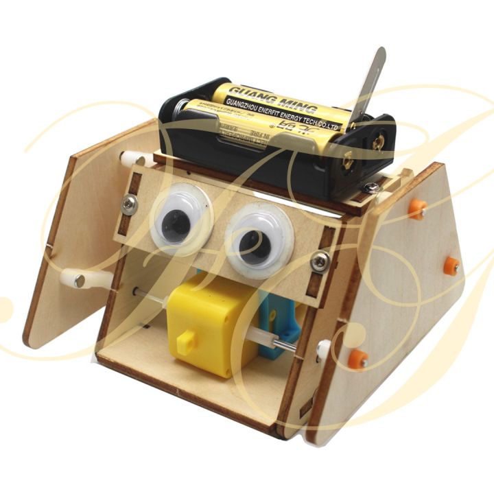 FOGO DIY Electronic Triangle Walking Robot Kids STEM Creative School ...