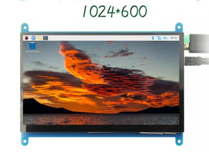 Raspberry Pi 3/4 5inch 7inch LCD HDMI display 5inch 800x480 HD ...