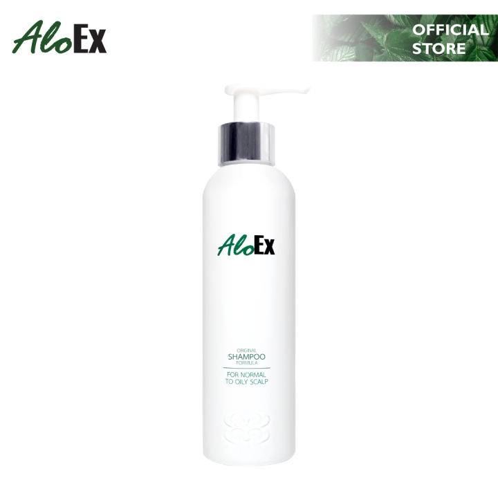 AloEx Original Shampoo แชมพูลดผมขาดร่วง สูตรสำหรับผมปกติ/ผมมัน ส่งฟรี ...