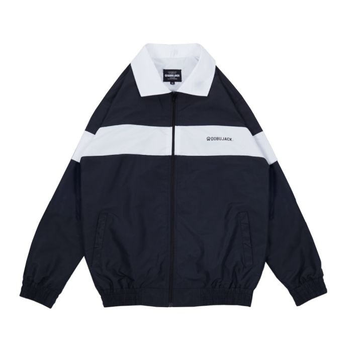 Dobujack Track Suit Jacket Shoot Black Strip White | Lazada Indonesia