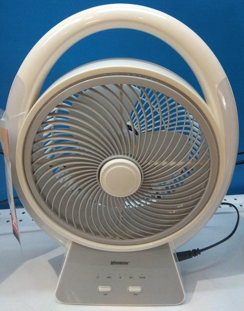 Krisbow Kipas Angin 8" Baterai Rechargeable + Lampu LED Emergency ...