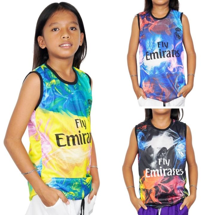 *H&H Boys 4-12 y/o Kids Fly Jersey Ombre Sports Damit Drifit Basketball ...