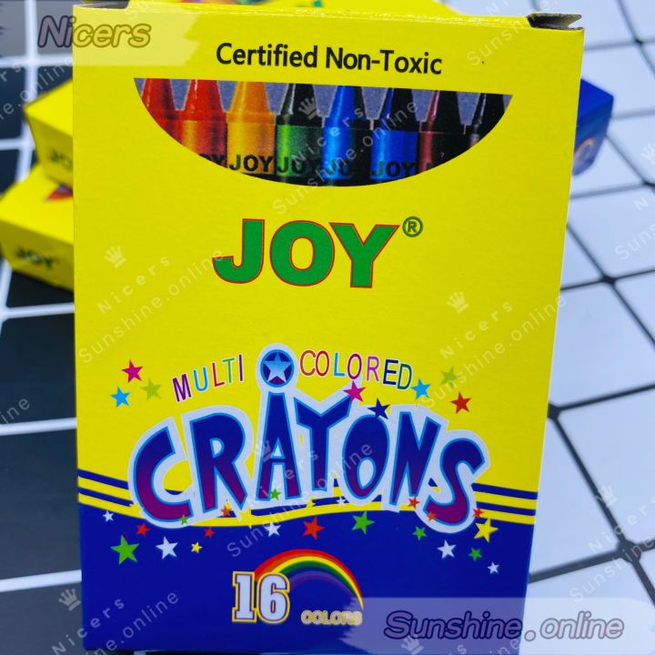 JOY 16colors Crayon Multi-colored crayons | Lazada PH