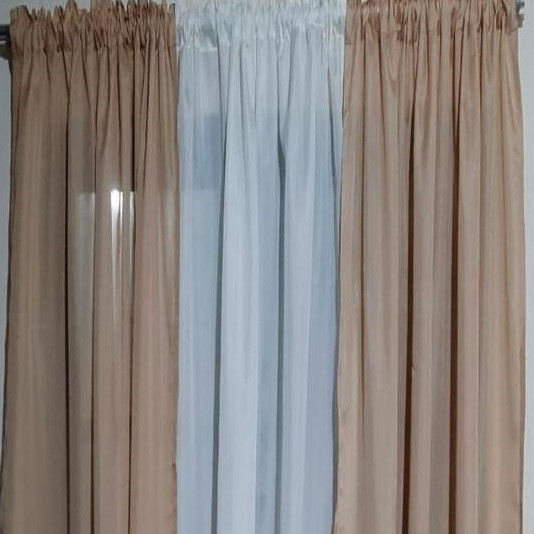 Plain and Printed Curtain/Non-Ring(Suksukan)/Windows, Door, Wall sold ...