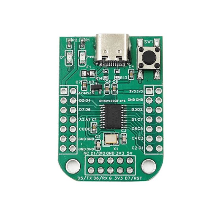 [HOT] CH32V003 Development board CH32V003F4P6 MCU QingKe RISC-V2A 1 ...