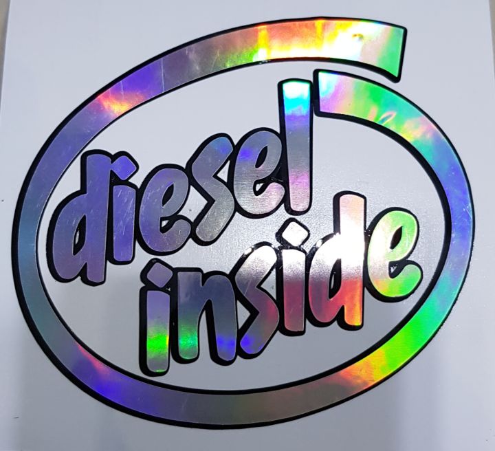 The 4R Diesel Inside Fuel Tank Sticker Decals for Car Waterproof ...