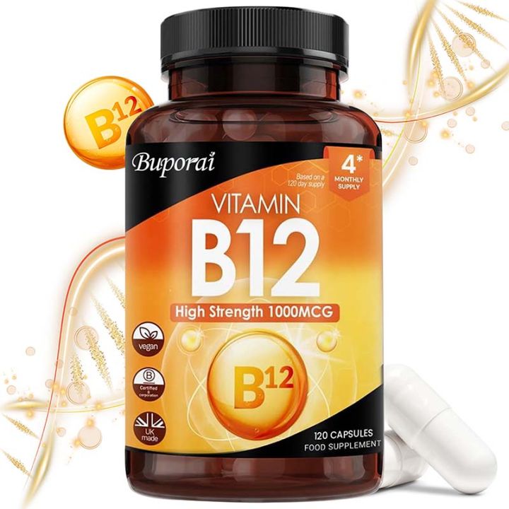 Vitamin B12 - as Methylcobalamin - Supports Heart and Nerve Health ...