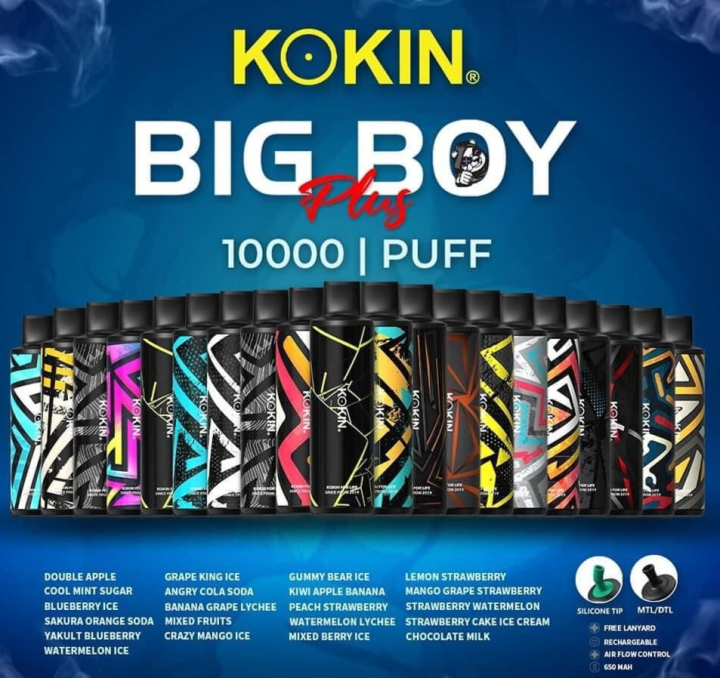 KOKIN BIG BOY 10k Puffs Disposable READY STOK [MURAH] | Lazada