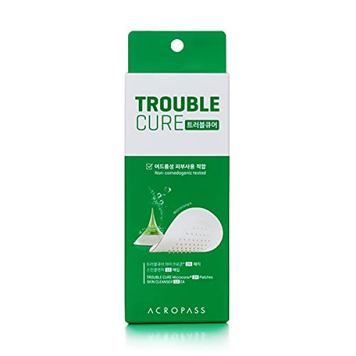 Acropass TROUBLE CURE (12 Swab x 24 Patch) | Pimple Patch | Acne Patch ...