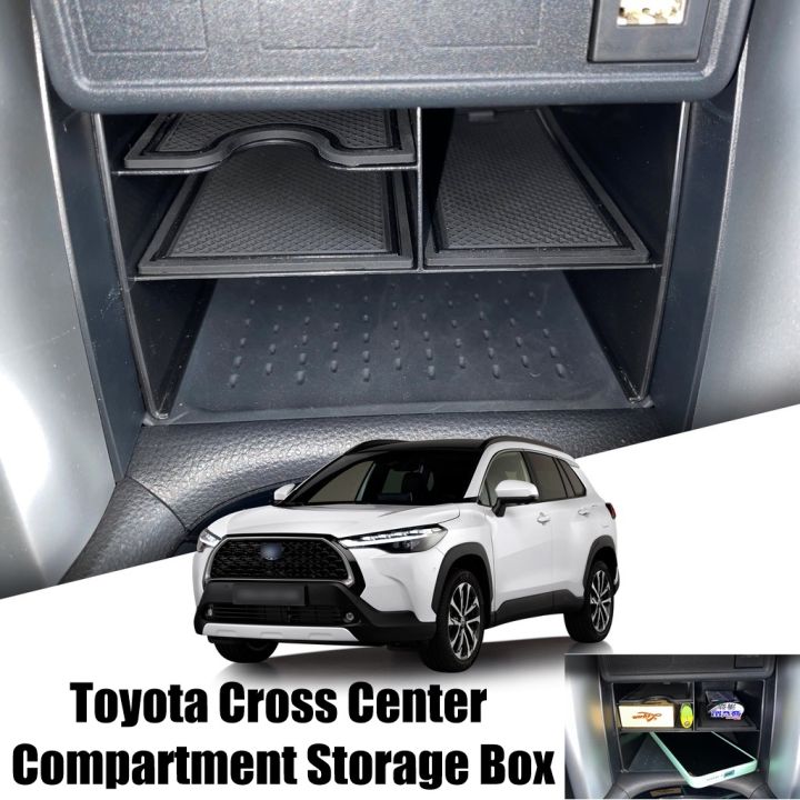 Toyota Corolla Cross Car Center Compartment Box Accessories Storage ...