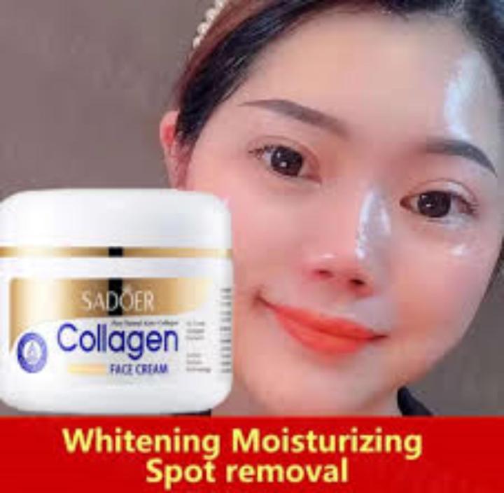 Collagen Cream Original Paket Siang Malam Retinol Cream 100g Whitening ...