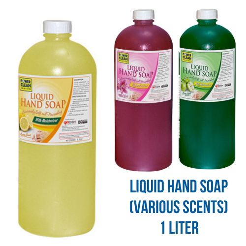 Liquid Hand Soap 1 Liter (Antibacterial Moisturizing Concentrated ...