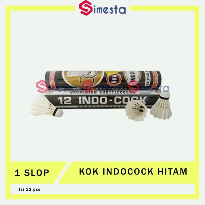 Shuttlecock Indocock Hitam Kok Badminton Shuttle Cock | Lazada Indonesia