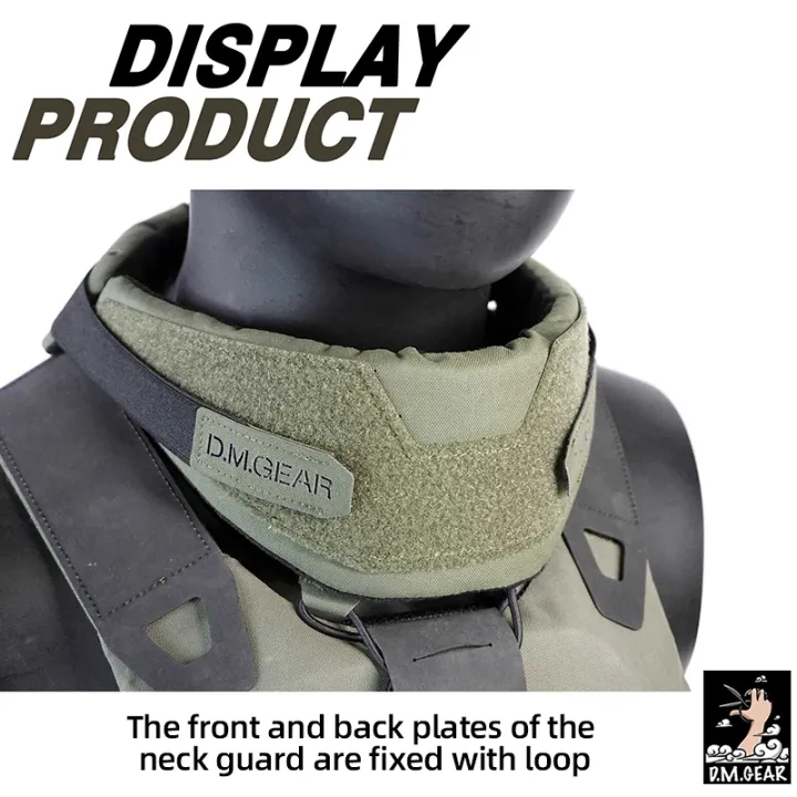 IDOGEAR Tactical Universal Neck Brace Collar Neck Protector Neck Guards ...