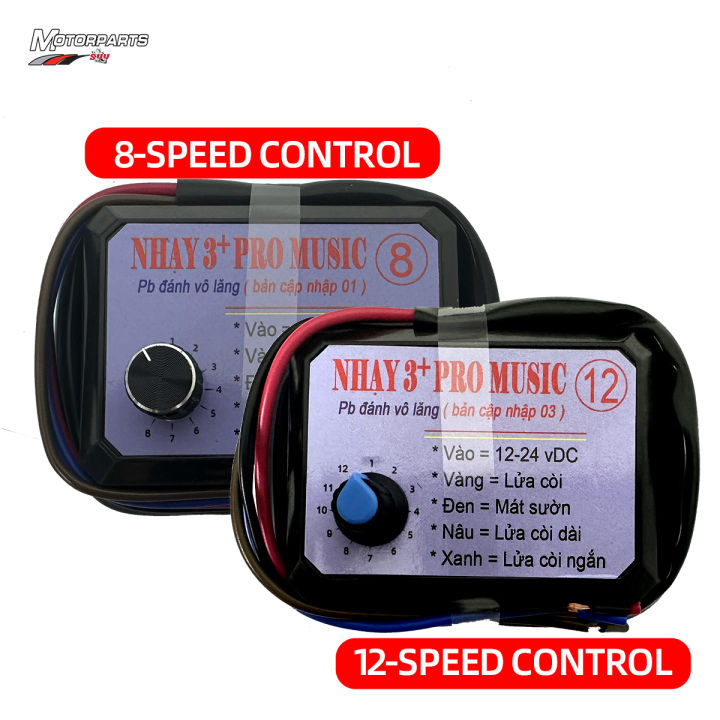 Universal Nhay 3+ Pro Music Rapid Horn Relay module Car Horn Controller ...