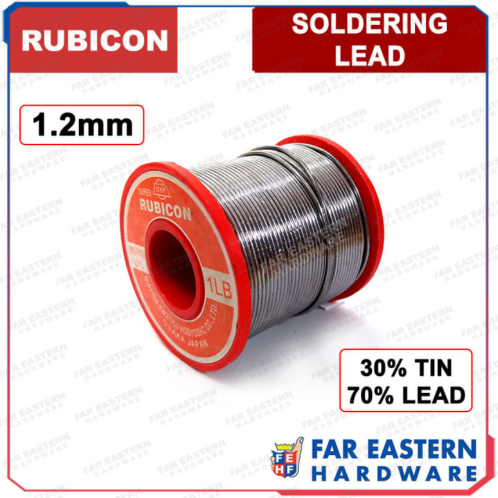 Soldering Lead Solder Wire 1.2mm 60/40 | 30/70 RUBICON Osaka Japan ...