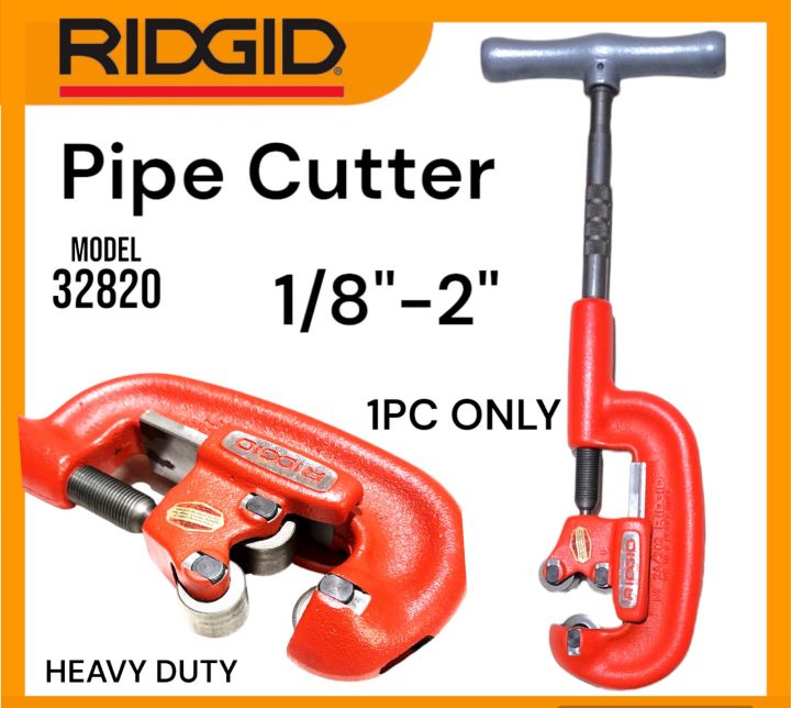 Original Heavy Duty RIGID Pipe Cutter 1/8"-2" Model: 32820 | Lazada PH