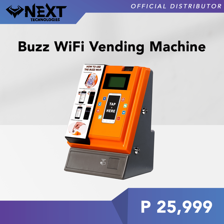 Buzz WiFi Vending Machine ( Piso Wifi Vending Machine) | Lazada PH