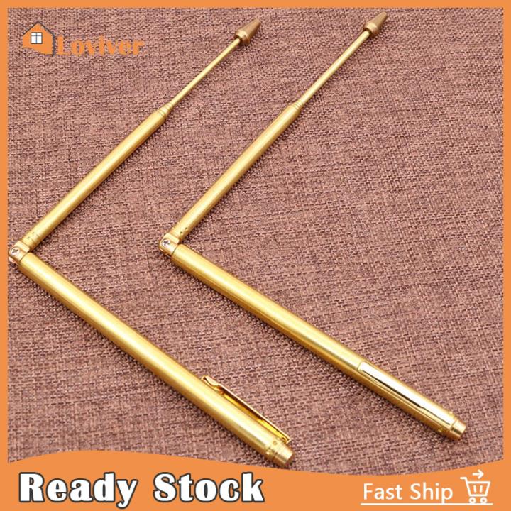 Loviver Small Dowsing Rod Copper Expandable High Sensitivity Treasure ...