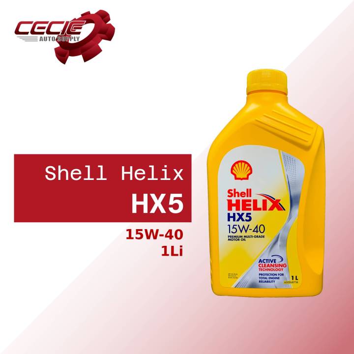 Shell Helix HX5 15W-40 SN Plus Premium Multigrade Motor Oil | Lazada PH