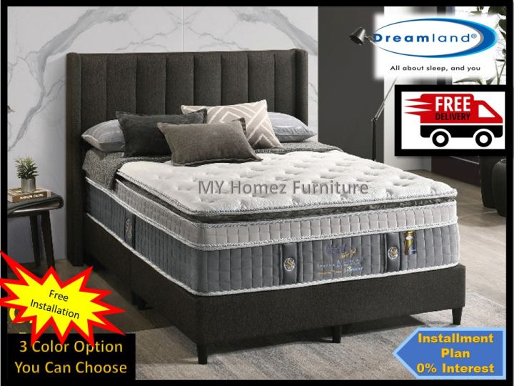 Pre-Order Dreamland Margaret Divan and HeadBoard Only | Lazada