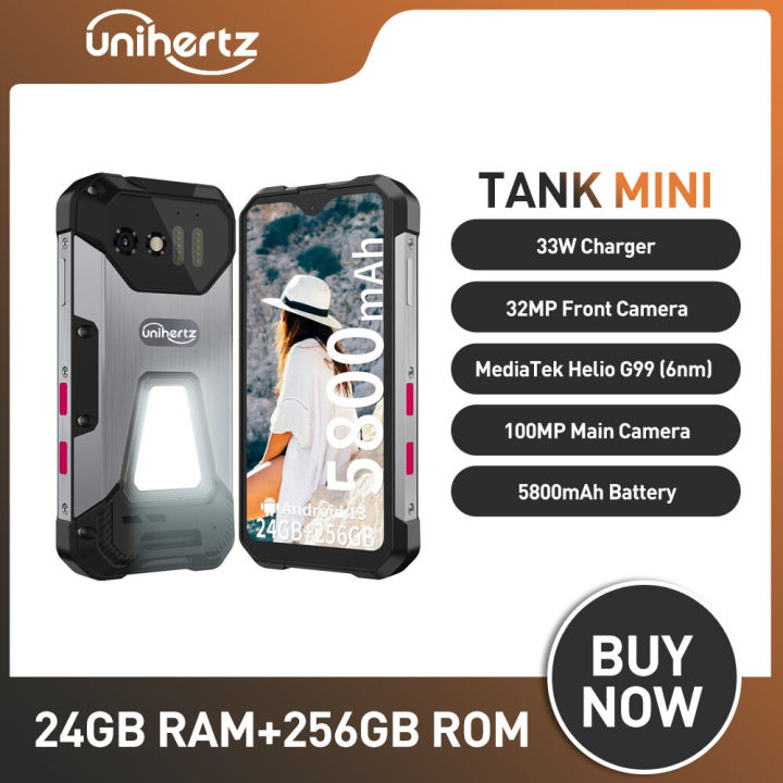 Unihertz 8849 Tank Rugged Smartphone 16GB/24GB 256GB 4.3 Inch Octa Core ...