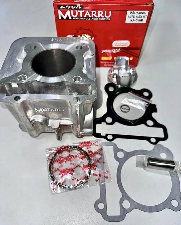 MUTARRU RACING ENGINE BLOCK for YAMAHA MIO i 125 (54mm) | Lazada PH