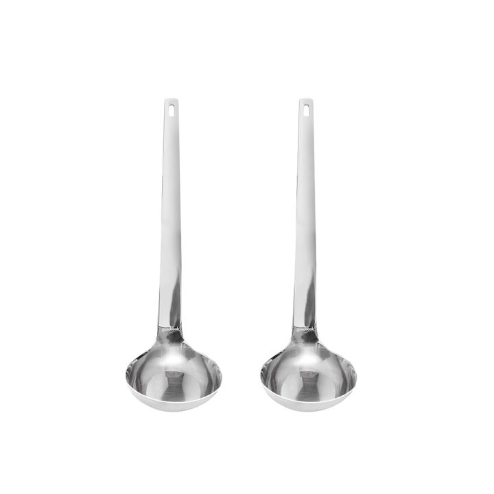 Felli Premium Stainless Steel 18/10 Small Soup Laddle - Leonardo (2 Pcs ...