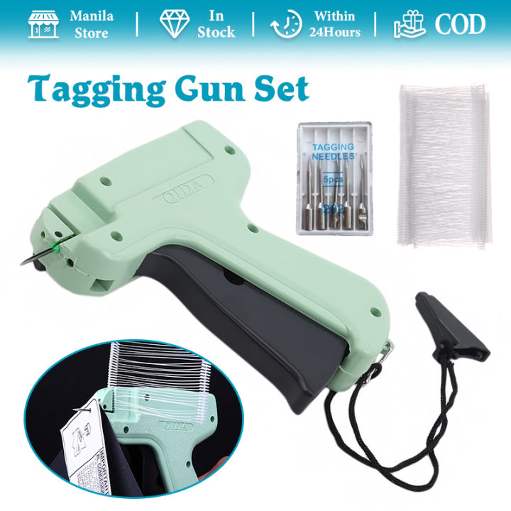Tagging Gun Set with 5 Needles & 1000pcs Barbs Fasteners Standard ...