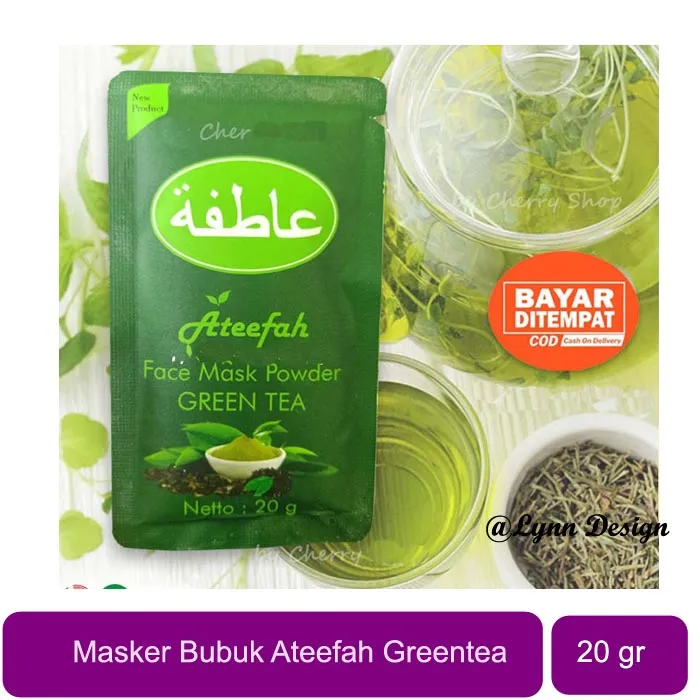 [20GR] [MASKER WAJAH] MASKER ARAB HIJAU HERBAL SOAP ATEEFAH BUKAN ...