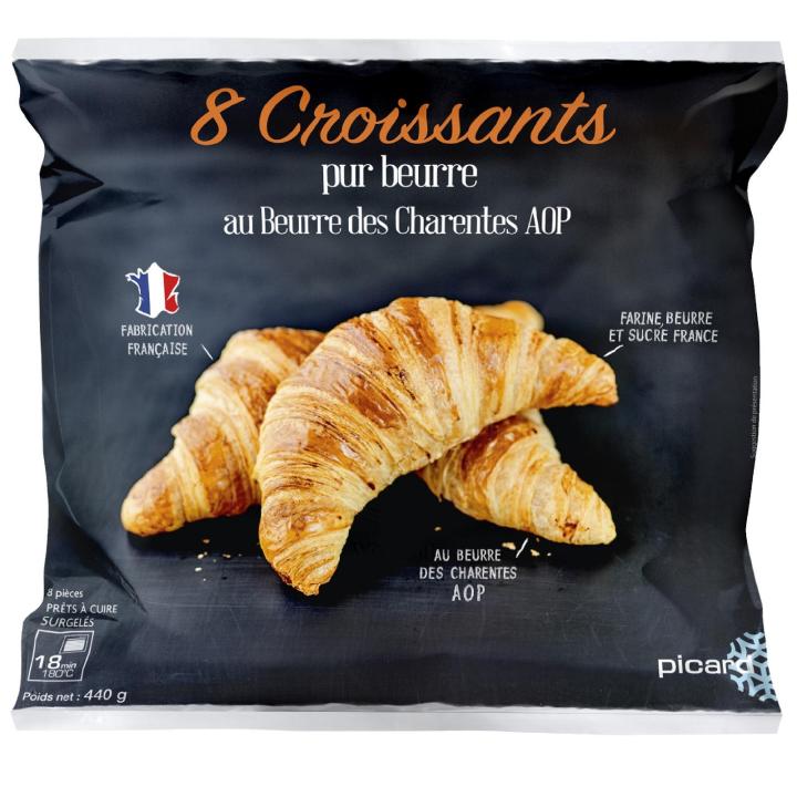 Picard 8 Pure Butter Traditional French Croissants - Frozen | Lazada ...