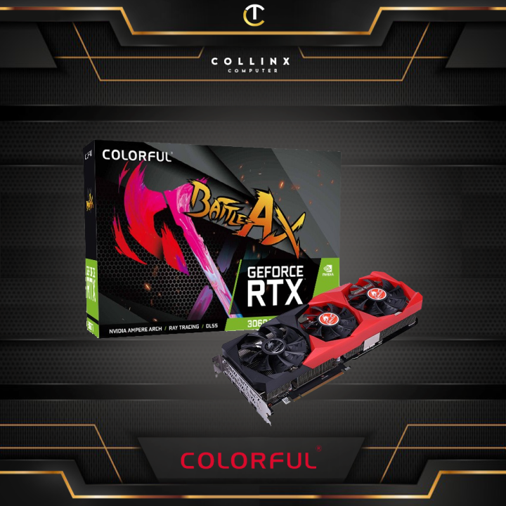RTX 3070 Colorful iGame New Battle-Ax Gaming Graphics Card | 8GB Nvidia ...