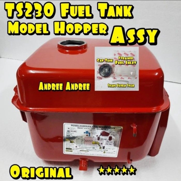 TS230 Model Hopper Fuel Tank Assy Tangki Solar Yanmar TS-230 Original ...