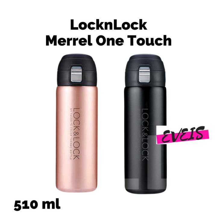 LocknLock Exclusive Merrel One Touch Vacuum Bottle 510ml - Termos Air ...