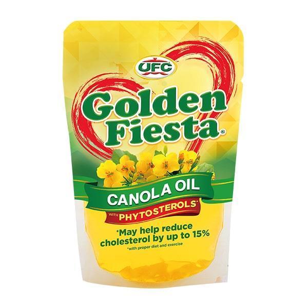 UFC Golden Fiesta Canola Oil 1L Stand Up Pouch | Lazada PH