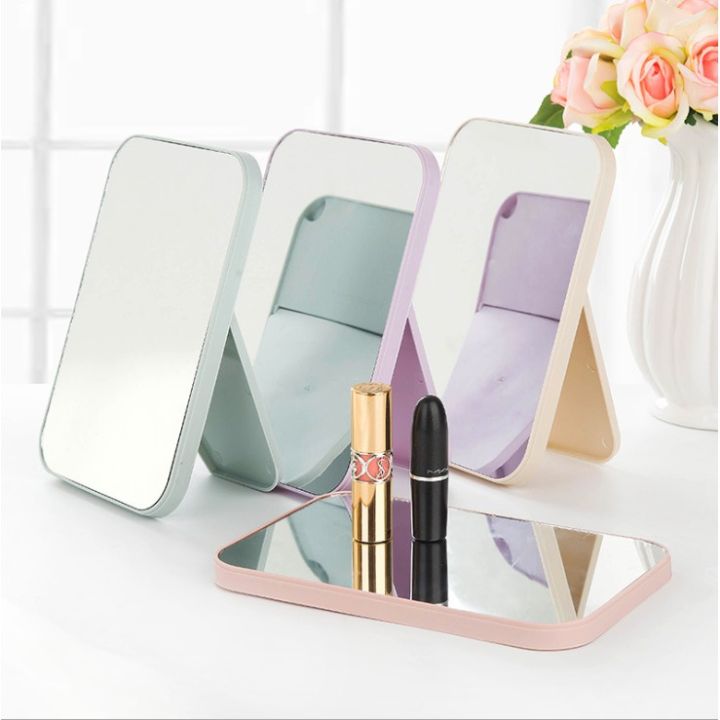 Cermin Kaca Make Up Rias Beauty Miror Persegi PREMIUMMART | Lazada ...