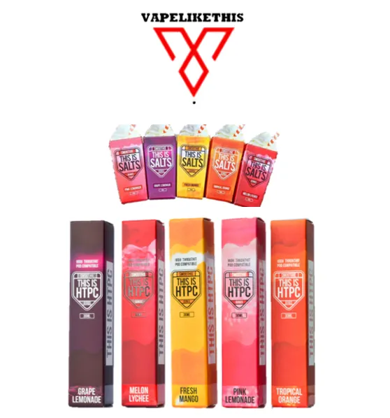 This Is Salt Smoothie Series HTPC 30ml Salt 10ml Fresh Mango Grape ...