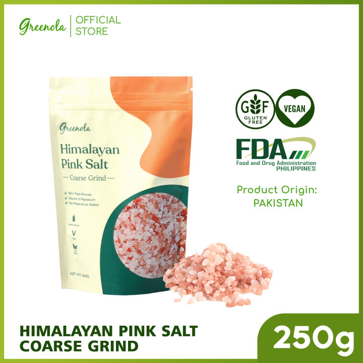 Greenola Himalayan Pink Salt Coarse Grind 250g | Lazada PH